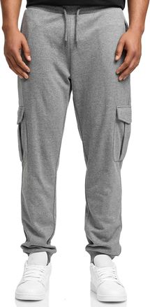 Indicode Herren Bendner Cargo Jogginghose | Trainingshose Jogger Freizeithose f&uuml;r M&auml;nner Grey Mix, XXL
