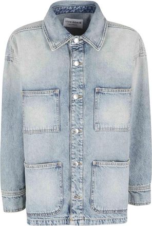 Icon Denim Los Angeles Femme, Vestes, Bleu, Taille: 36 FR Nika Jacket