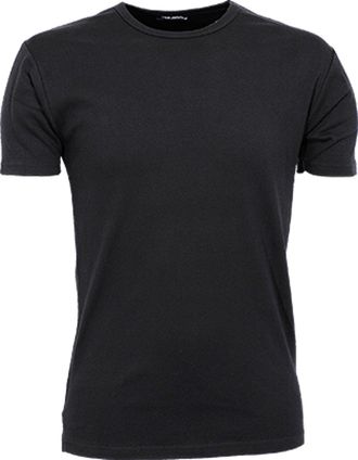 Tee Jays TJ520 Mens Interlock Bodyfit T-Shirt, Farbe:Black;Größen:XXL XXL,Black