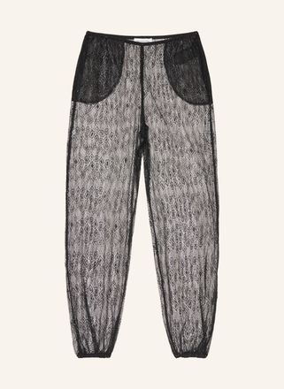 Frankie Shop Spitzenhose Orissa schwarz
