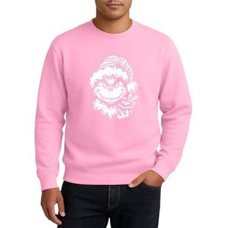 Generic Le Grinch Pull De Noel Homme zippé Enfant Sweat Adulte Femme Ugly Pulls Deguisement Sweatshirts Sweater The Moche Noel Vetement col Rond Pyjama 2025 C