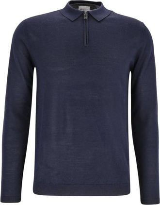 Roy Robson ROY Robson, Homme, Pulls, Bleu, Taille: L Jersey Polo Cremallera