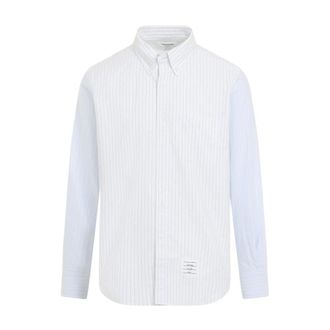 Thom Browne Button-Down Hemd - - Shirts - Herren - Wei&szlig; - XL
