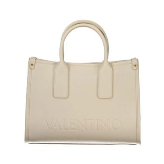 Mario Valentino Femme, Sacs, Beige, Taille: ONE Size Polyurethane Handbag
