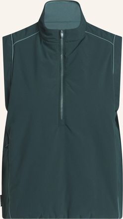 adidas Beyond The Course Twistweave Loose Quarter-Zip Weste gruen