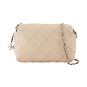 Tory Burch Femme, Sacs, Rose, Taille: ONE Size Sac bandouli&egrave;re en peau dagneau matelass&eacute;e rose