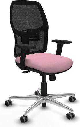 Piqueras y Crespo Rosa Alfera Schreibtischstuhl mit 2D-Armen, h&ouml;henverstellbare Lendenwirbelst&uuml;tze, ausgestattet mit Syncro/Traslack und Schneidschaum, mit Rollen von 6