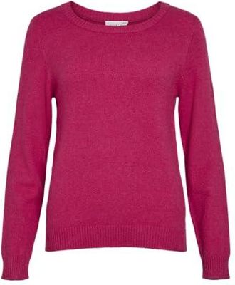 Vila Viril Noos Haut tricot&eacute; &agrave; col Rond L/S, Jazzy, XL