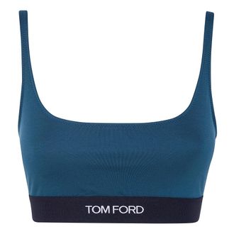 Tom Ford Modal Signature Bralette - - Sport - Damen - Gr&uuml;n - M