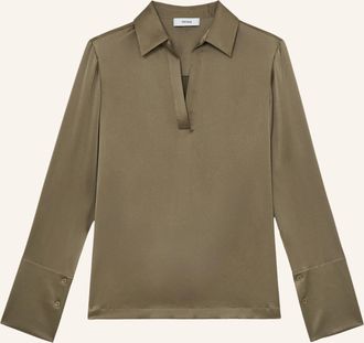 Reiss Reiss Blusenshirt Marina Aus Seide gruen