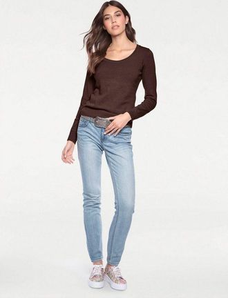 Heine Strickpullover Rundhalspullover