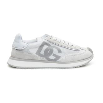 Dolce & Gabbana Femme, Chaussures, Blanc, Taille: 36 1/2 EU DG Cushion Low-top Baskets
