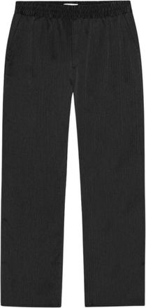 Les Deux Homme, Pantalons, Noir, Taille: S Houston Pliss&eacute; Pantalons