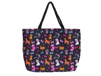 Disney Tragetasche für die Reisetasche: Hunde, Dame, Tramp, Dalmatiner oder Katzen, Figaro, Grinsekrete, mehrfarbig, Einheitsgröße