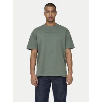 Only & Sons T-Shirt 22028766 Gr&uuml;n Relaxed Fit