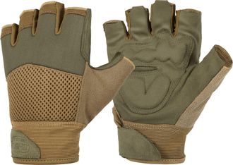 Helikon-Tex Half Finger Mk2 Gloves Handschuhe - Olive Green/Coyote
