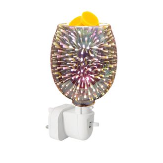 Generic Elektrischer DuftSchmelzer - Timer Mit Einstellbarer Helligkeit | Schmelz Wärmer Lampe - Für Weihnachten Geburtstag Muttertag Schlafzimmer Wohnzimmer 