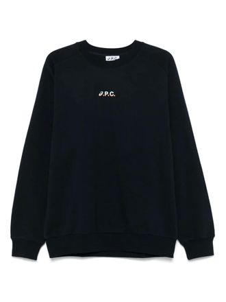 A.P.C. x Asics sweat Lake - Bleu