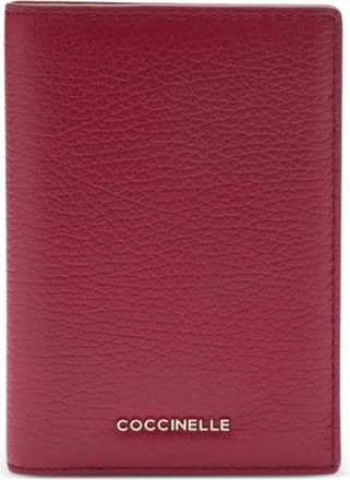 Coccinelle logo-detail passport holder - Rot