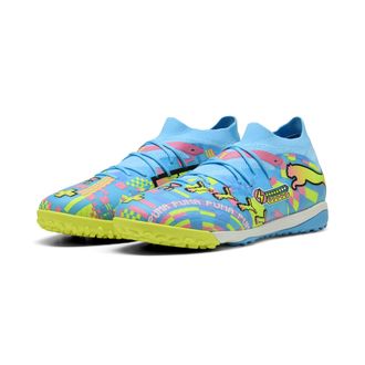 Puma Chaussures de football FUTURE 9 MATCH ADVANCED LEVEL TT Unisexe, Accessoires, Blanc, 40.5