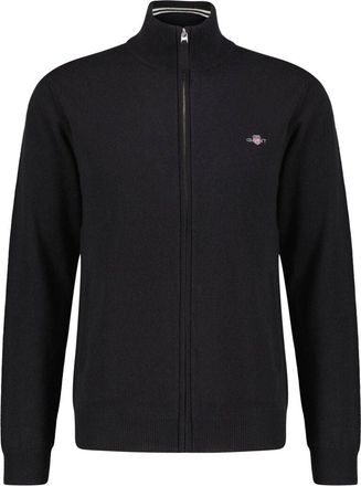GANT Herren Strickjacke aus Lammwolle