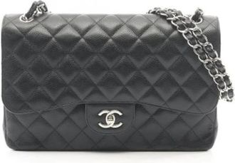Chanel Sac bandouli&egrave;re vintage doccasion - Femme - Pre-owned - Noir - Taille: ONE Size