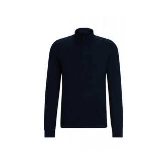 HUGO BOSS Homme, Pulls, Bleu, Taille: XL Pull &agrave; col roul&eacute;