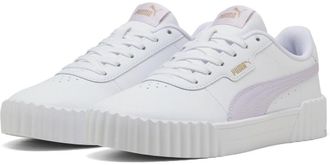 Puma Carina 3.0, Weiblich Sneaker, White-Lilac Frost Gold