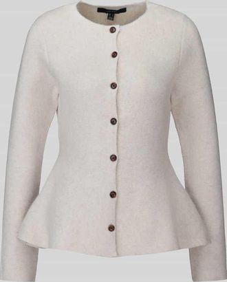Vero Moda Regular Fit Strickjacke mit einreihige Knopfleiste Modell DOFFY