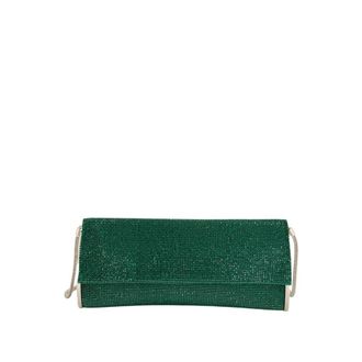 Benedetta Bruzziches Rhinestone Kate Clutch Tasche - - Bags - Damen - Gr&uuml;n - ONE SIZE