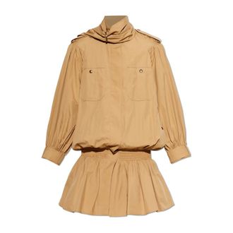 Chlo&eacute; Damen, M&auml;ntel, Beige, SGr&ouml;&szlig;e