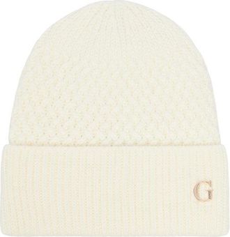 Guess M&uuml;tze AW5645 WOL01 Creme