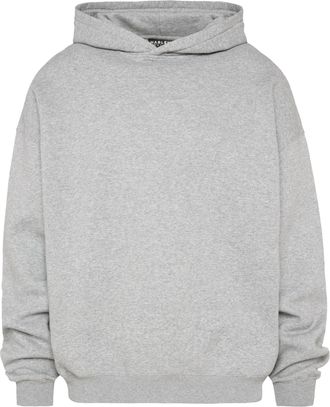 Harlem Soul Herren/Damen Hoodie Oversize ELY-AS | Kapuzenpullover Unisex Grey Melange XL
