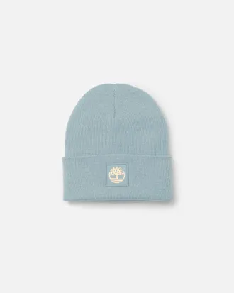 Timberland Ton-in-Ton gehaltene M&uuml;tze mit Aufn&auml;her in Grau, Grau