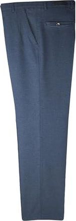 Generic Pantalon de golf classique pour homme, coupe r&eacute;guli&egrave;re, taille extensible, &eacute;l&eacute;gant, formel et confortable, bleu clair, 50