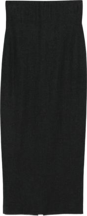 Alberta Ferretti wool skirt - Gris
