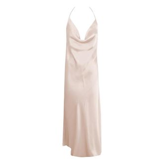 Pinko Pinko, Femme, Robes, Rose, Taille: 38 FR Farro Abito Satin