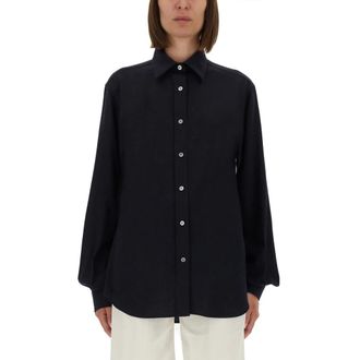 Moschino Femme, Blouses et Chemises, Bleu, Taille: 36 FR Chemises