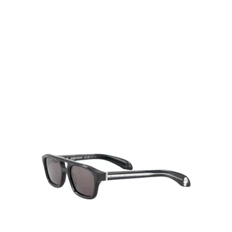 Alexander McQueen Schwarze Quadratische Sonnenbrille - - Accessories - Herren - Schwarzk - ONE SIZE