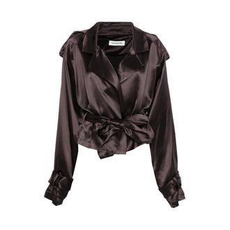 Frankie Shop Damen, M&auml;ntel, Braun, SGr&ouml;&szlig;e