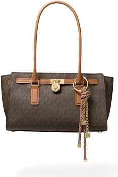 Michael Kors SM EW SHOULDER TOTE BRN/ACORN