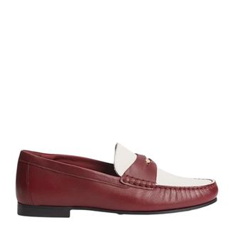 Tommy Hilfiger Klassischer Loafer aus Leder - - Shoes - Damen - Rot - 41 EU