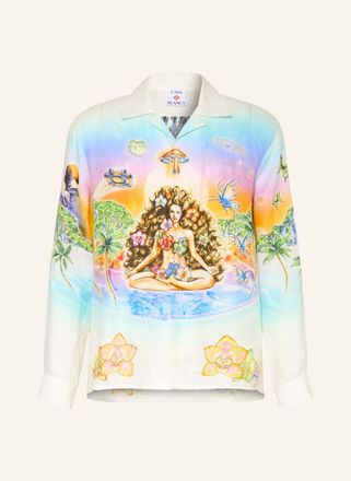 Casablanca Resorthemd Innersense Relaxed Fit Aus Leinen weiss