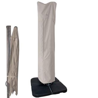 Generic Housse de parasol d&eacute;port&eacute; &eacute;tanche | Housse de parasol dext&eacute;rieur robuste avec fermeture &eacute;clair | Parapluie cantilever incurv&eacute; et poteau droit anti-pou