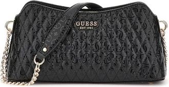 Guess Betula Top Zip Shoulder Bag Black