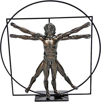 Parastone Statuette de Collection L&eacute;onard de Vinci - lhomme de Vitruve