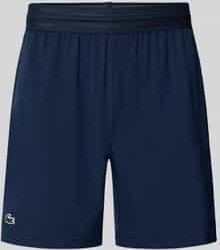 Lacoste Sport Loose Fit Sport-Shorts mit Mesh-Bund