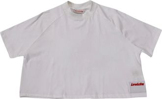 Invicta Femme, Tops, Blanc, Taille: 42 FR T-Shirt Manches Amples