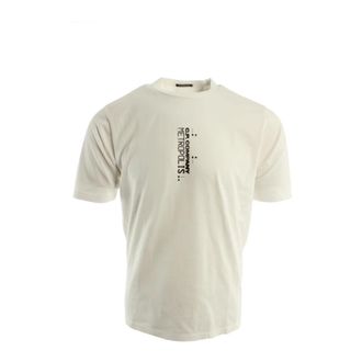 C.P. Company T-Shirt mit Grafikprint - - Tops - Herren - Wei&szlig; - S