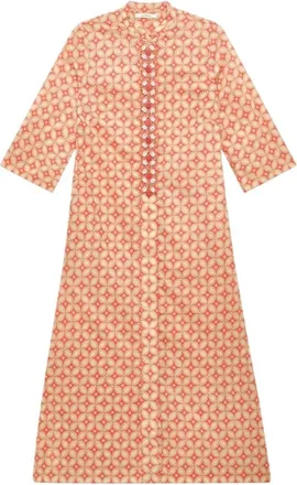 Maliparmi Maliparmi, Femme, Robes, Orange, Taille: 42 FR vestiti e tute poliestere